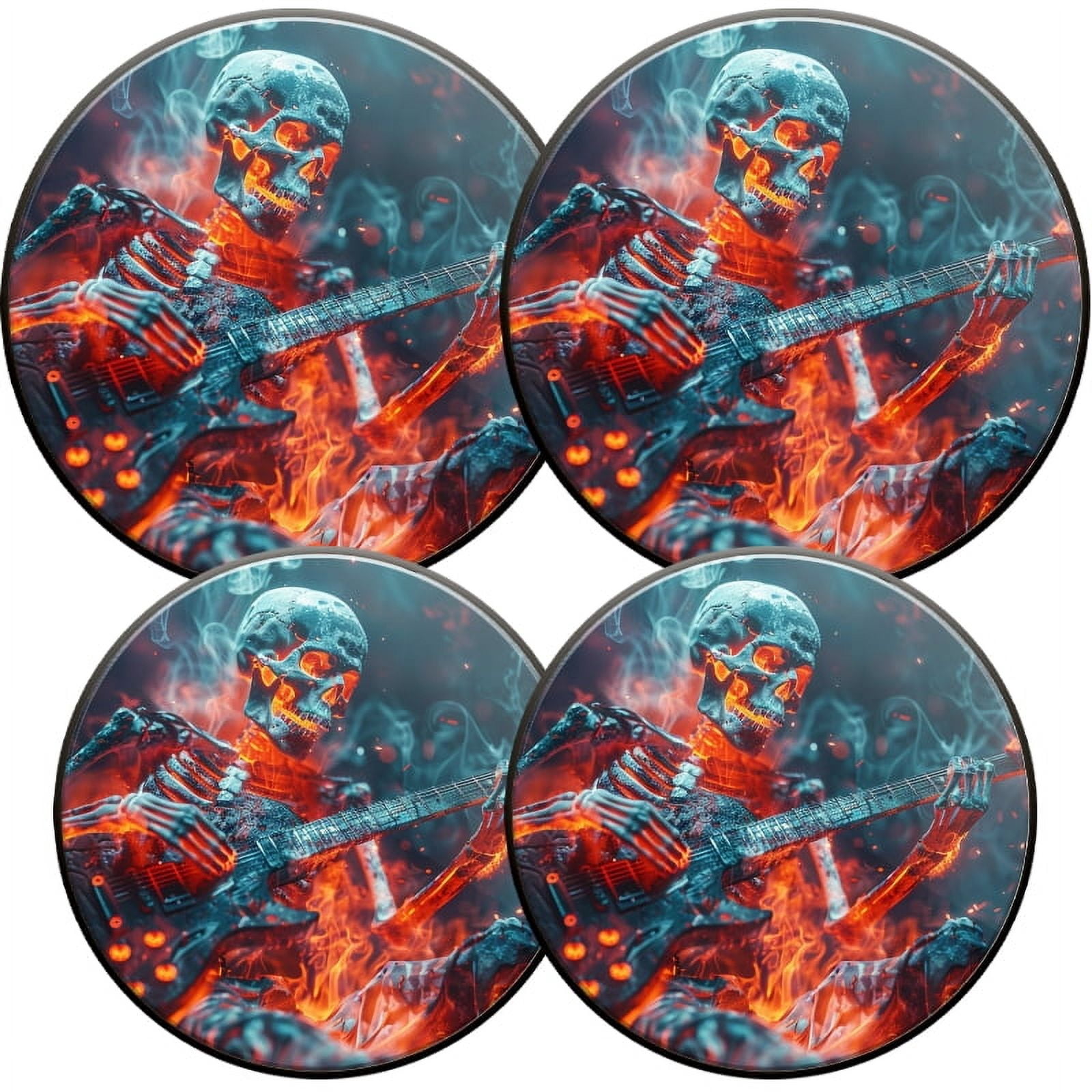 Electric Stove Burner Covers, Set of 4, Round Burner Cover,8 and 10 ...