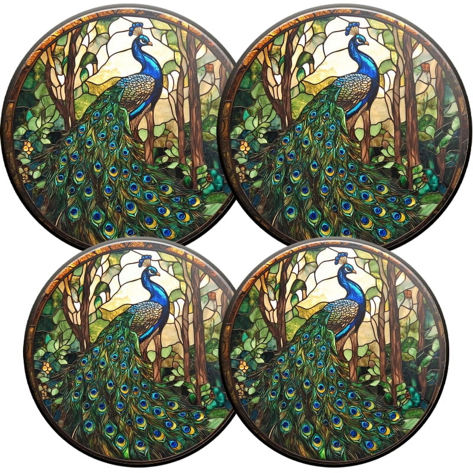 Electric Stove Burner Covers, Set of 4, Round Burner Cover,8 and 10 ...
