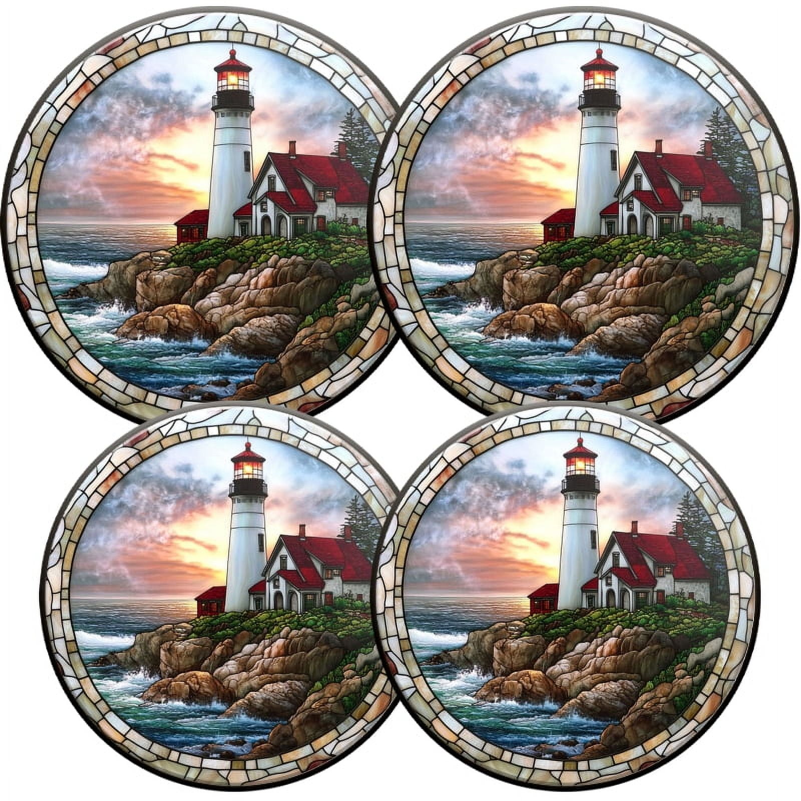 Electric Stove Burner Covers, Set of 4, Round Burner Cover,8 and 10 ...