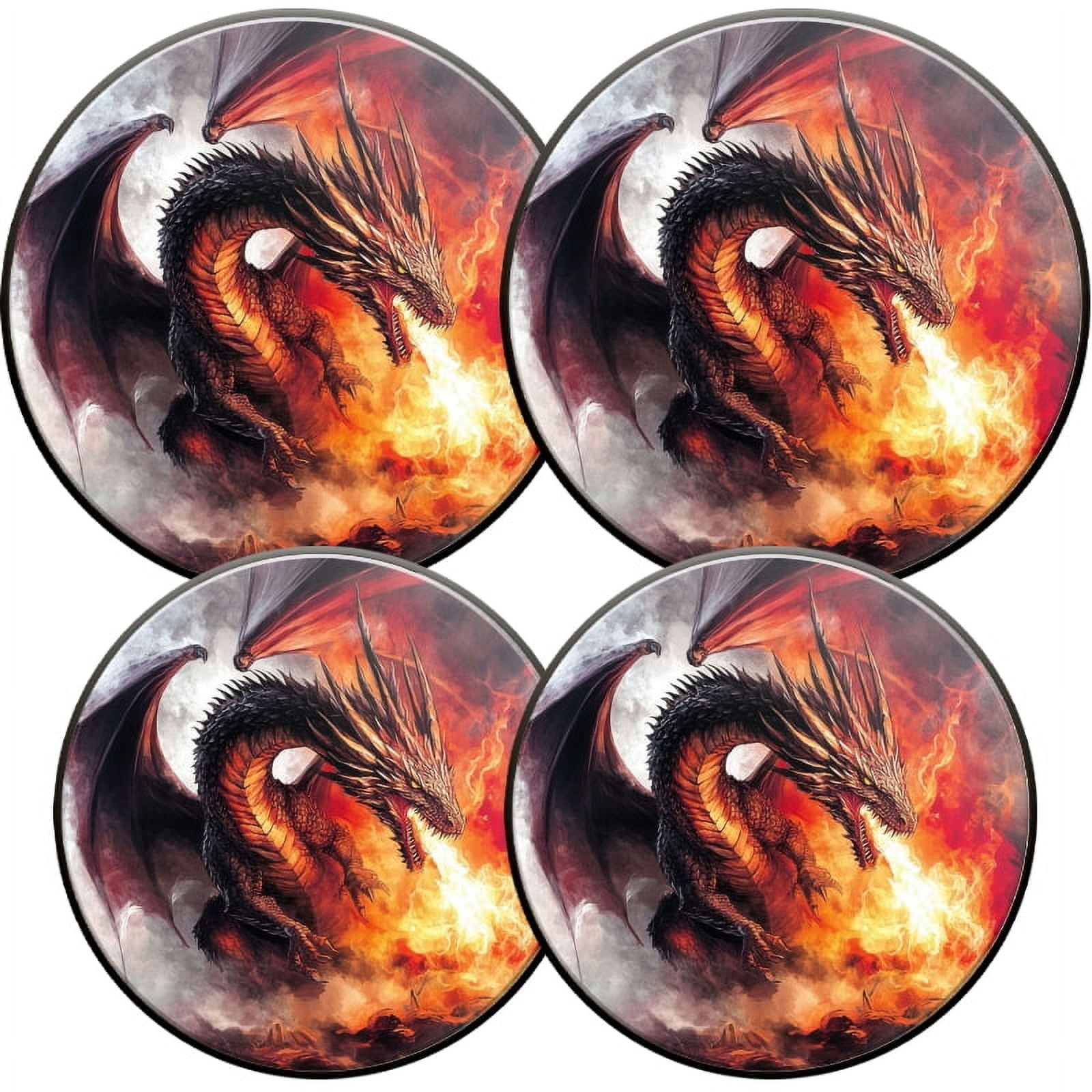 Electric Stove Burner Covers, Set of 4, Round Burner Cover,8 and 10 ...