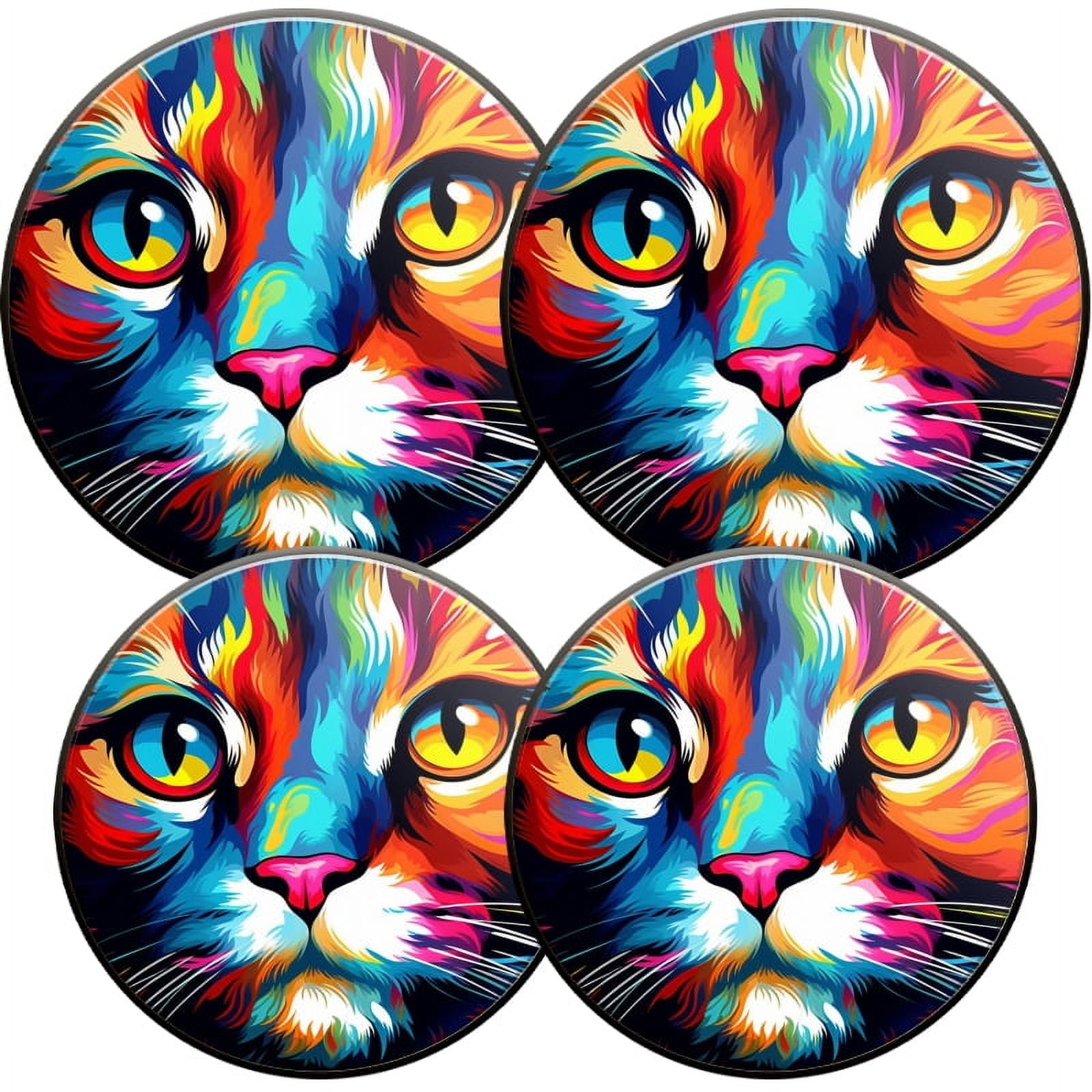 Electric Stove Burner Covers, Set of 4, Round Burner Cover,8 and 10 ...