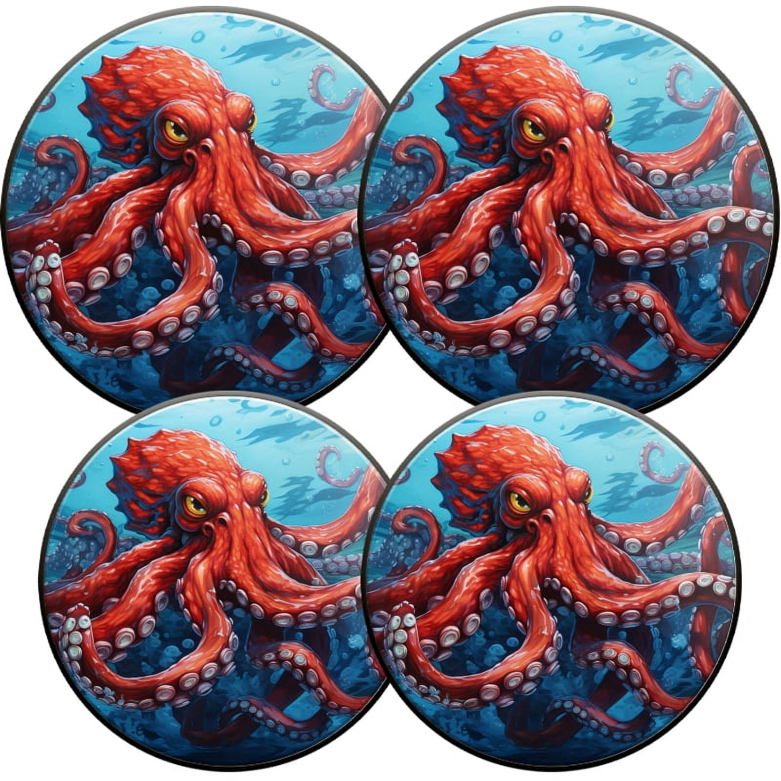Electric Stove Burner Covers, Set of 4, Round Burner Cover,8 and 10 ...