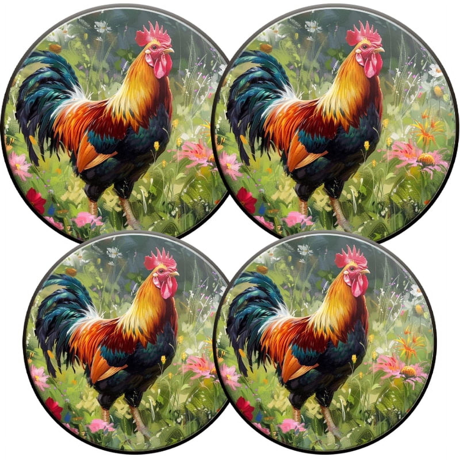Electric Stove Burner Covers, Set of 4, Round Burner Cover,8 and 10 ...