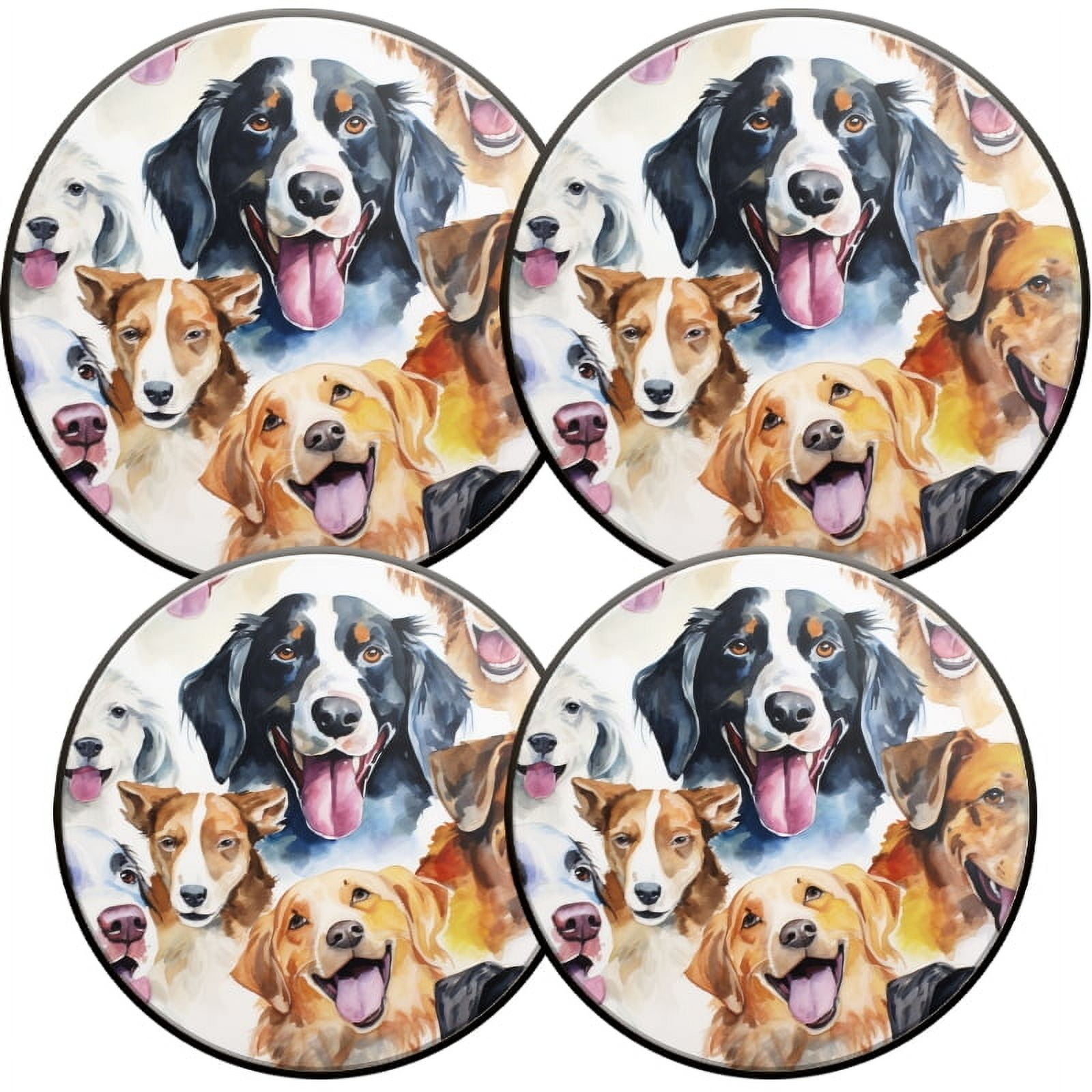 Electric Stove Burner Covers, Set of 4, Round Burner Cover,8 and 10 ...