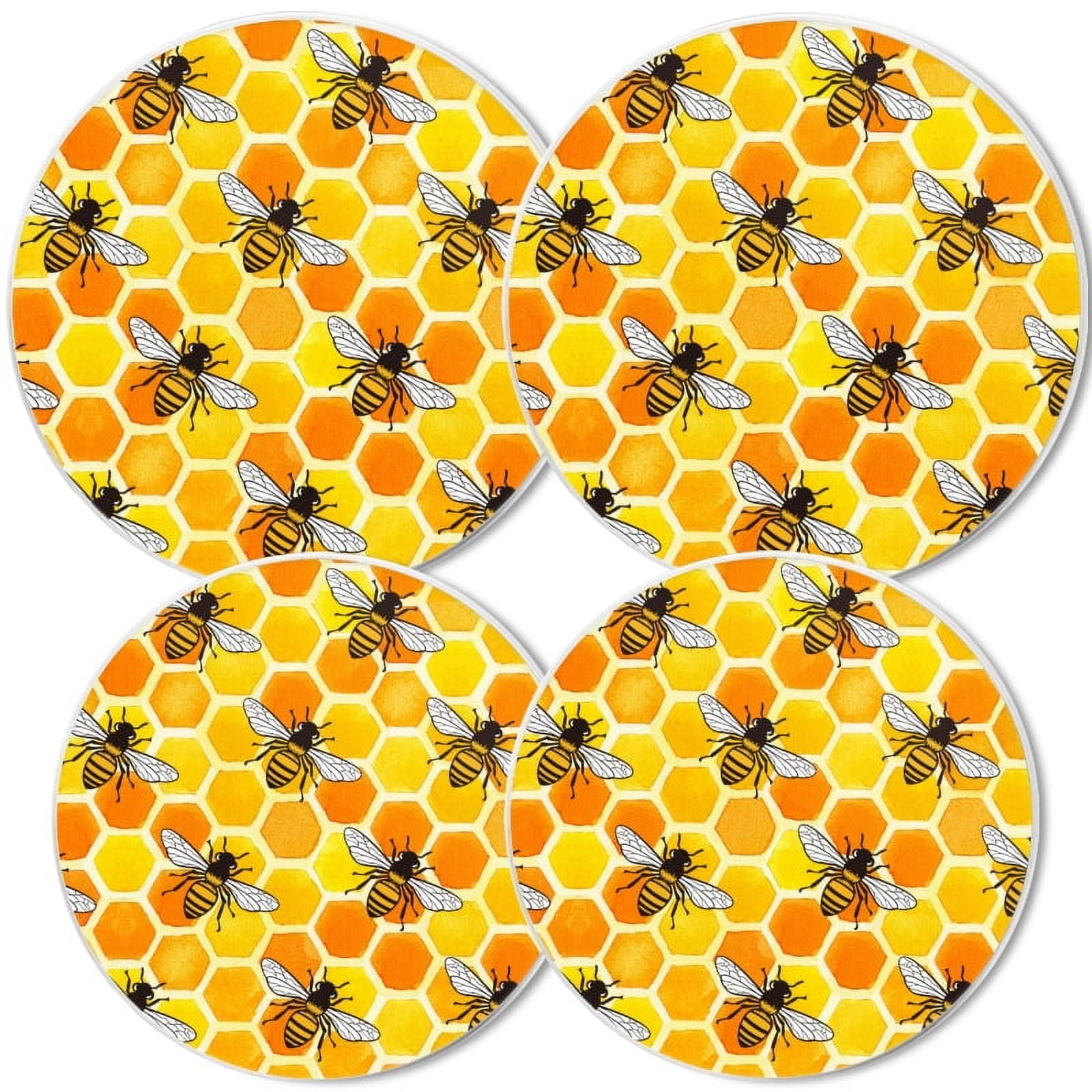 Electric Stove Burner Covers, Set of 4,White Round Cover for Gas ...