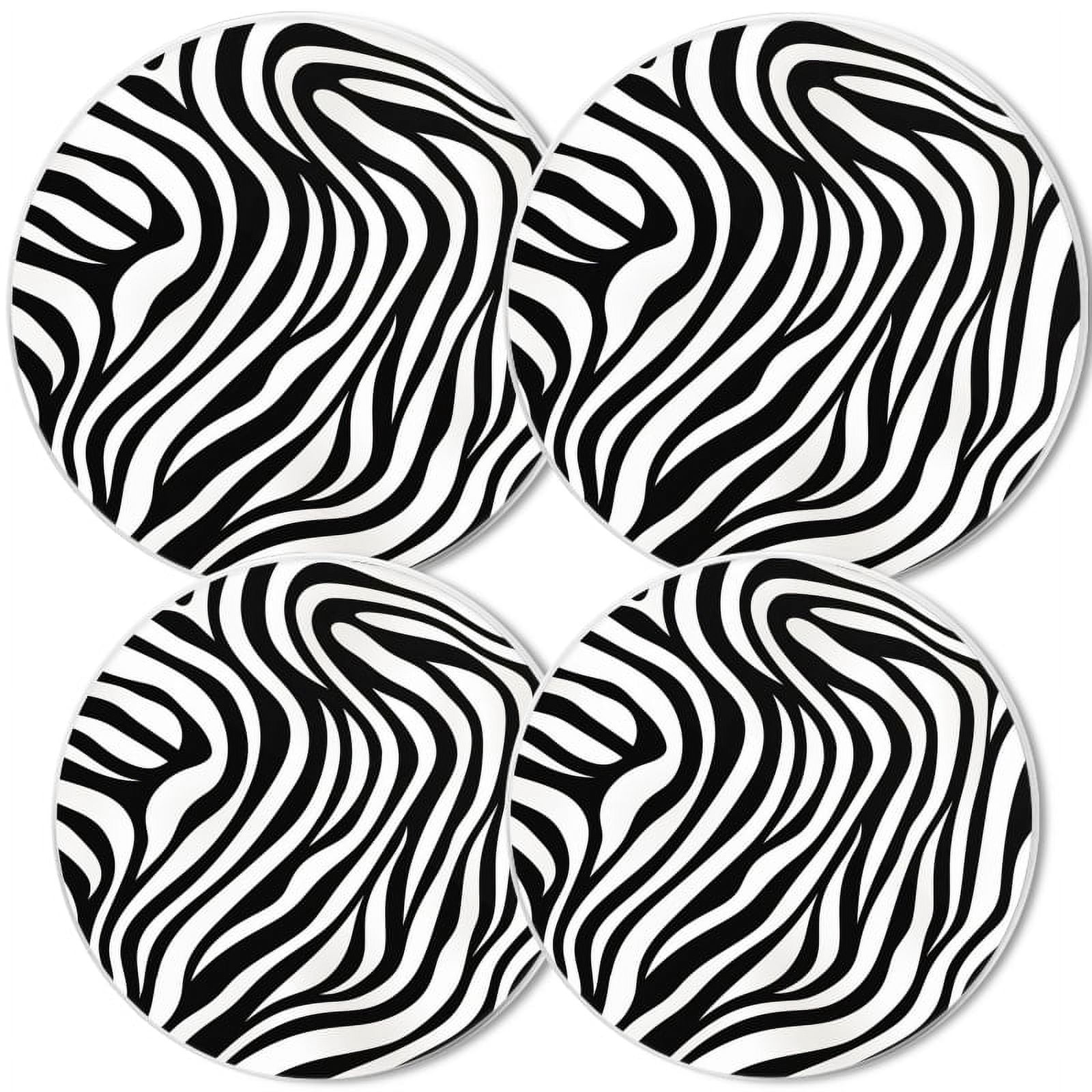 Electric Stove Burner Covers, Set of 4,White Round Cover for Gas ...