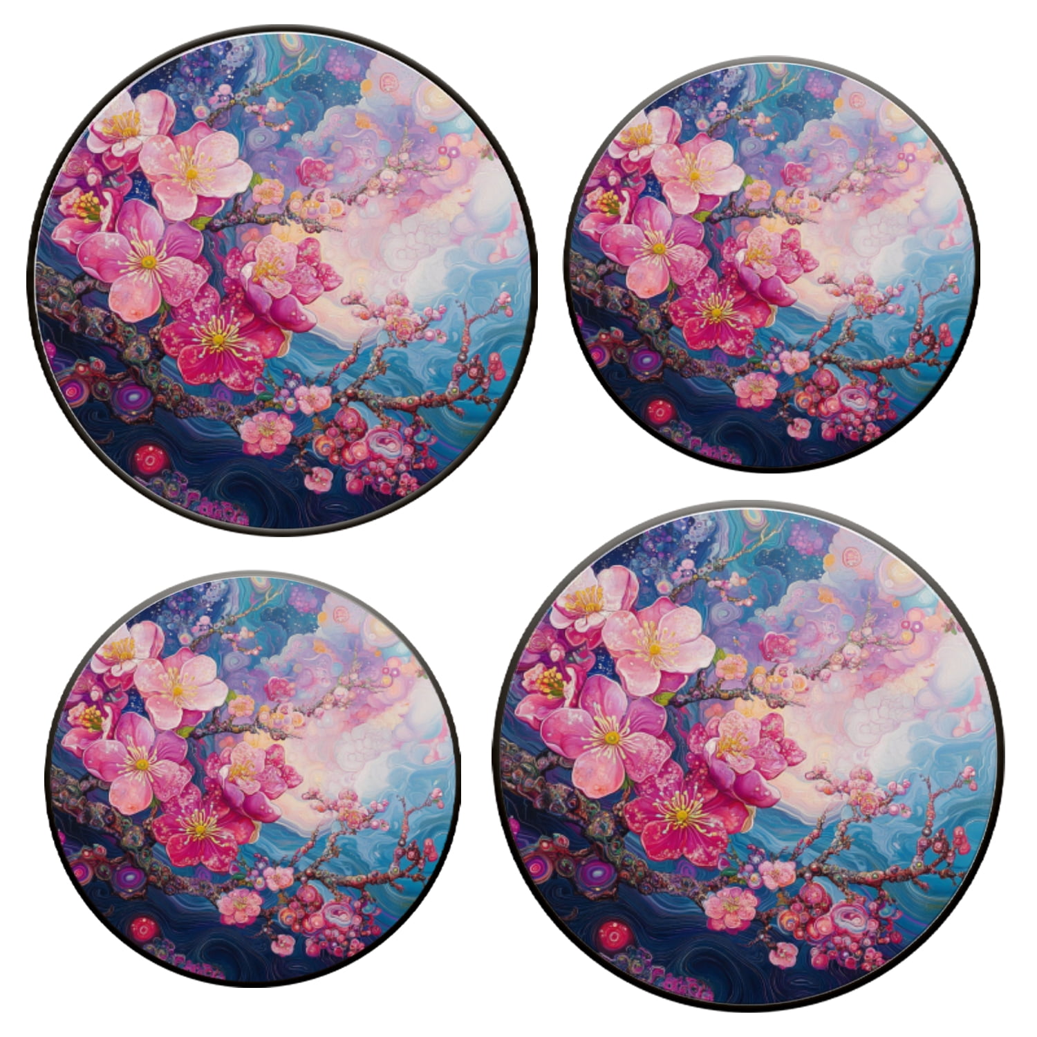 Electric Stove Burner Covers Set of 4 for Range Accessories, Magical ...