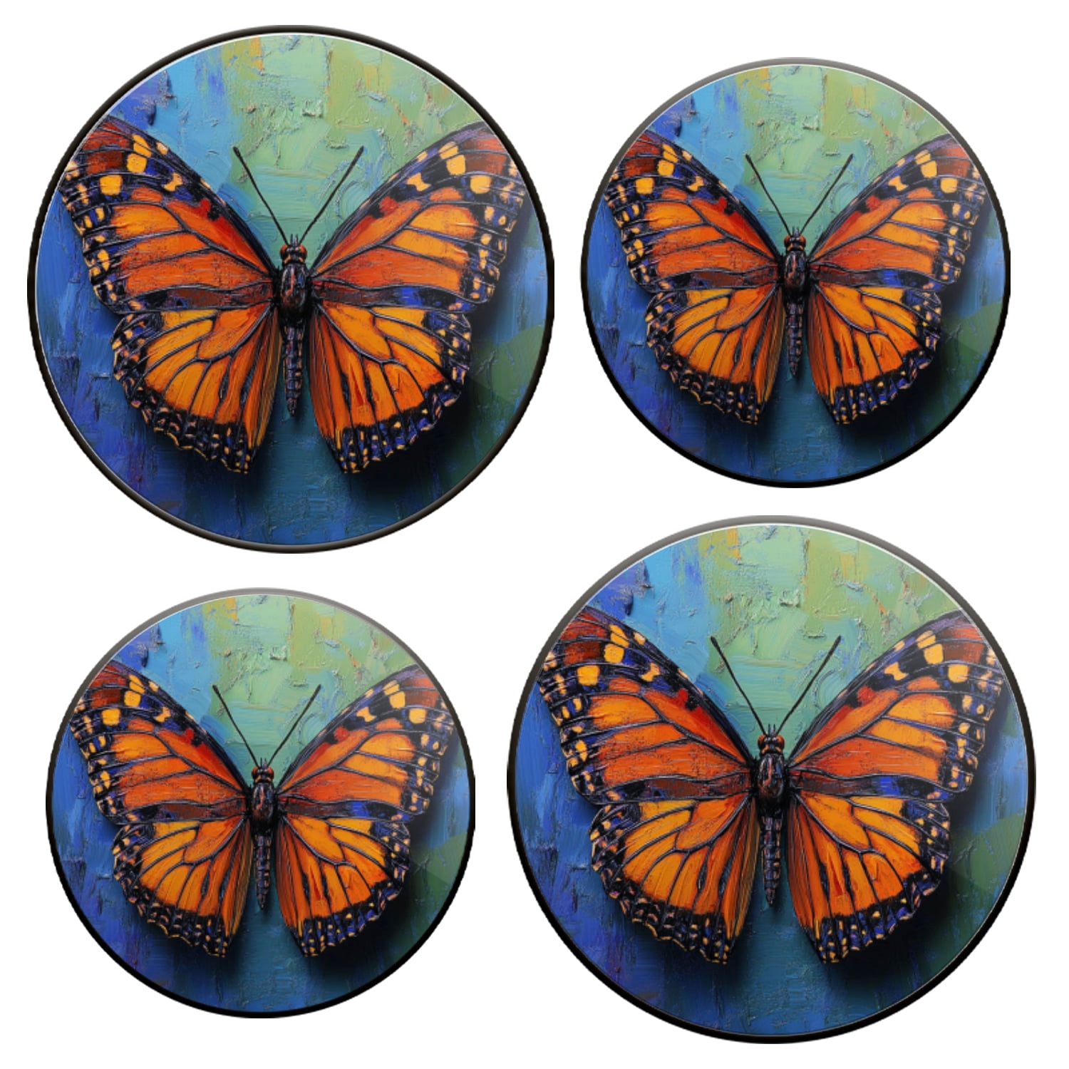 Electric Stove Burner Covers Set of 4 for Range Accessories, Textured ...