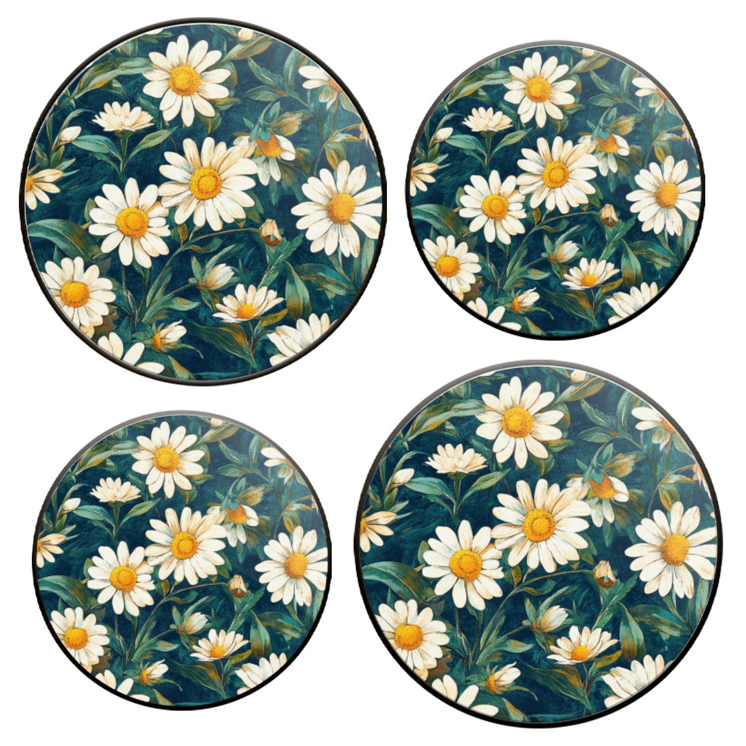 Electric Stove Top Covers Set of 4 for Range Accessories, Charming ...