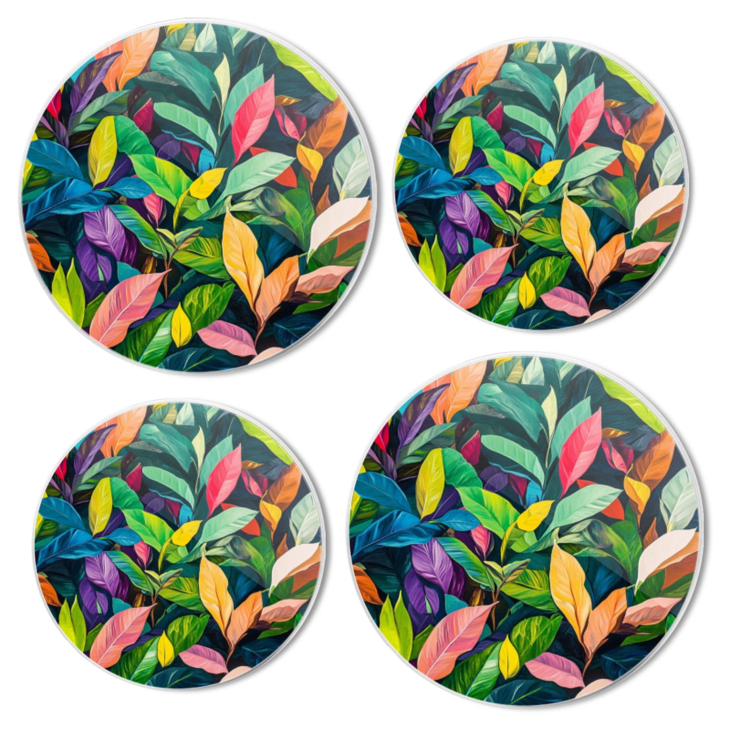 Electric Stove Top Covers Set of 4 for Range Accessories, Colorful ...