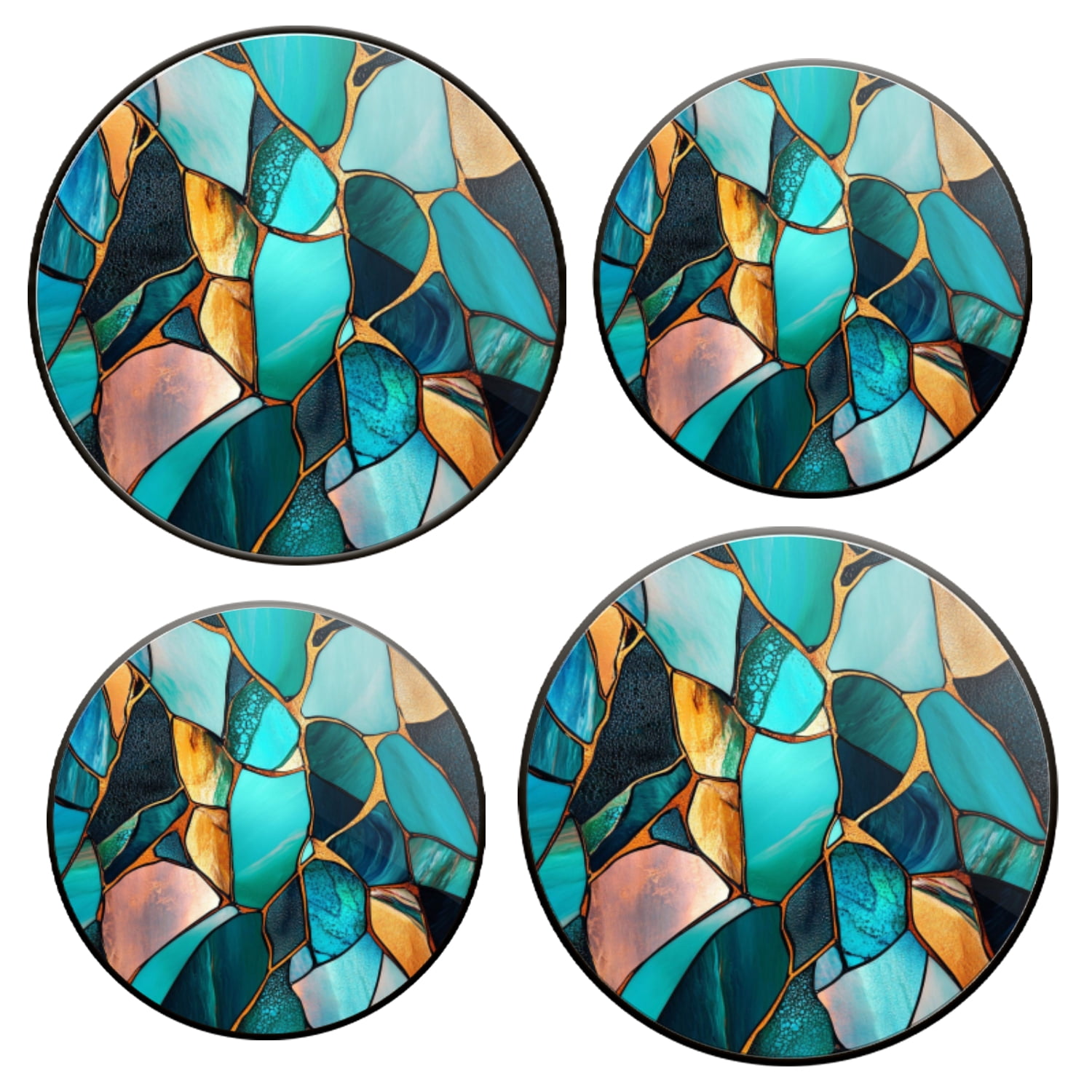 Electric Stove Top Covers Set of 4 for Range Accessories, Patchwork Of ...