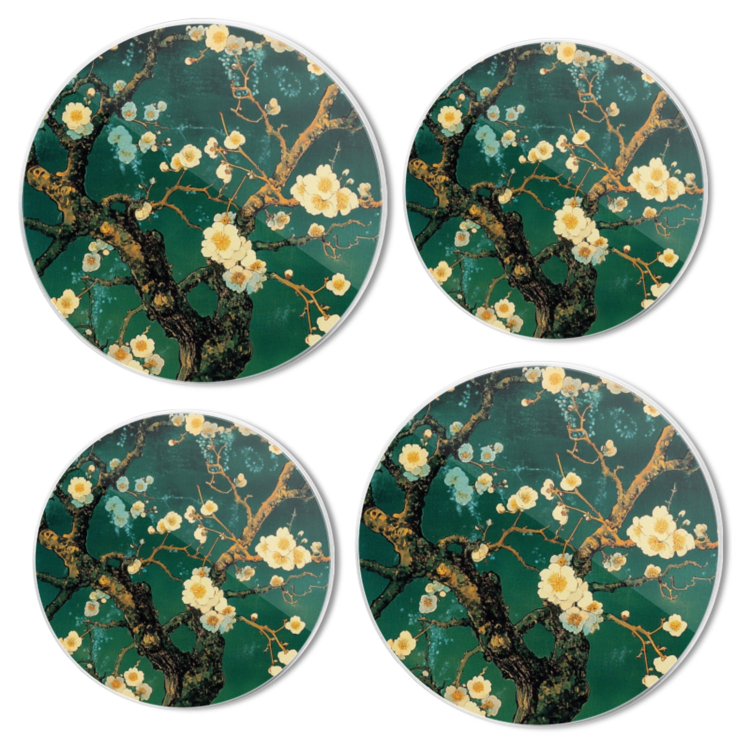 Electric Stove Top Covers Set of 4 for Range Accessories, Verdant ...