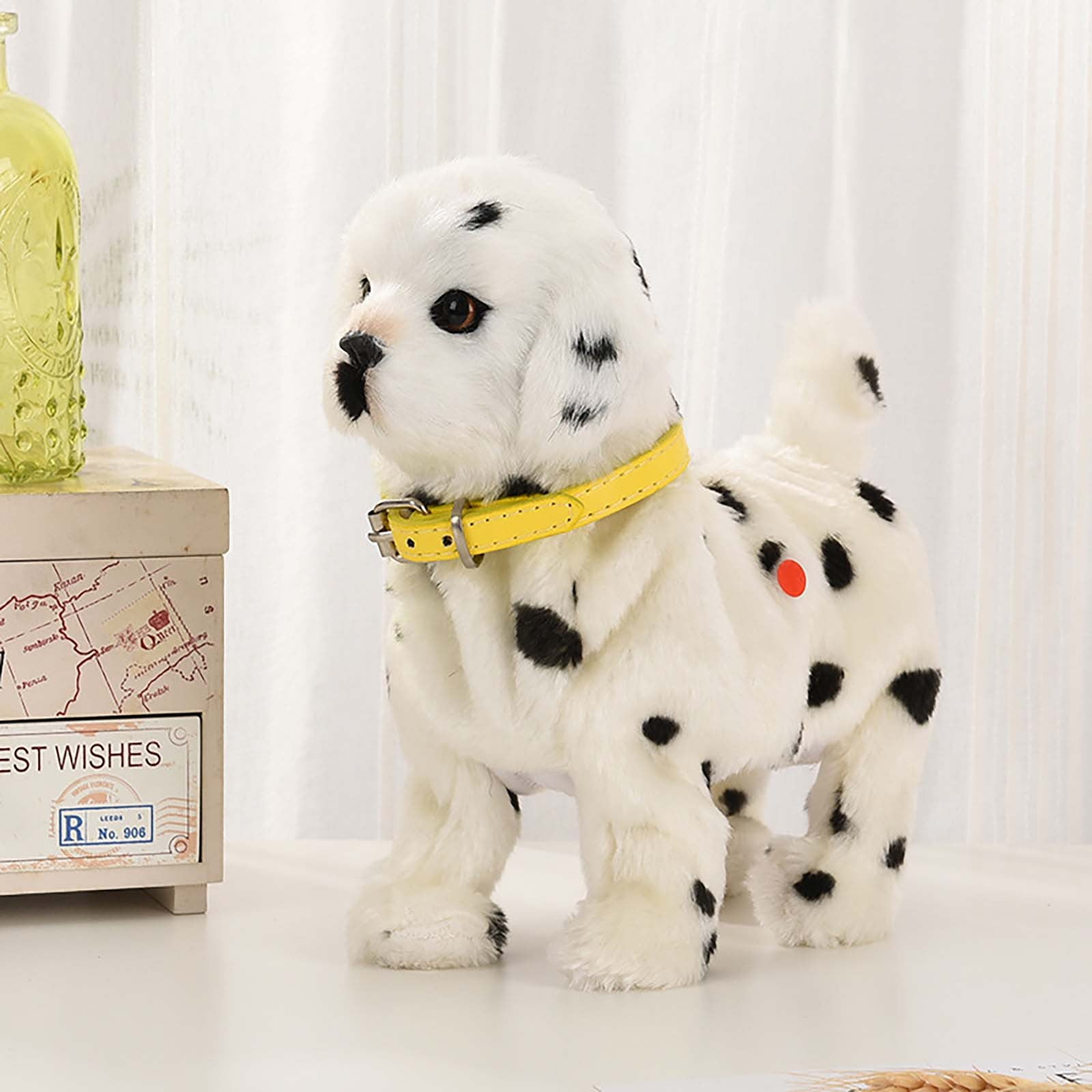 Electric Stuffed Animal Plush Toys Puppy Plushies,Walking Dog Dalmatian ...