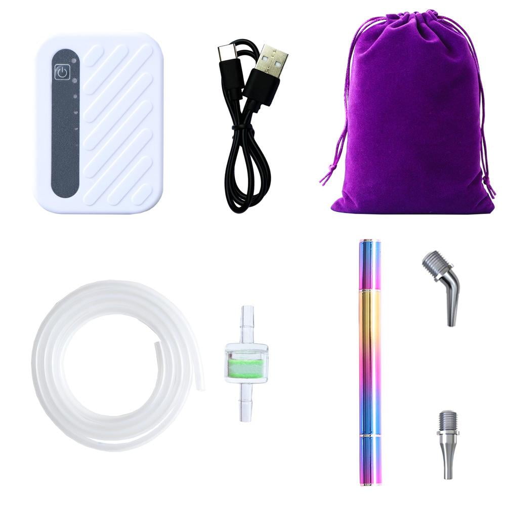 Electric Suction Drill Set with White Portable Charger, Standard USB ...