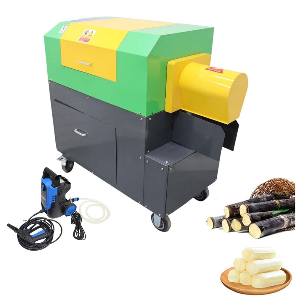 Electric Sugar Cane Peeler with Electric Pressure Washer Automatic ...