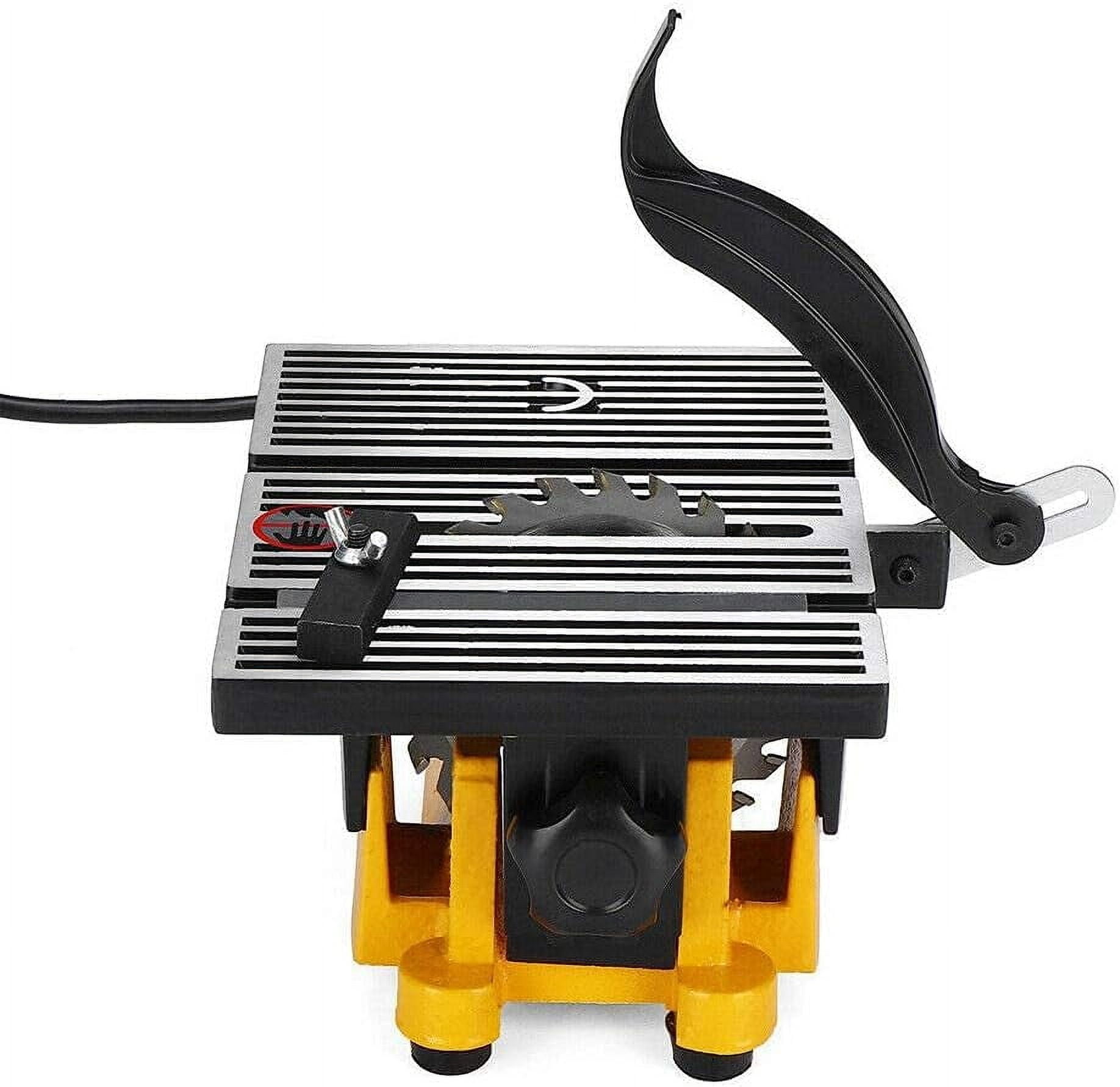 Electric Table Saw Cutter, Small Cutting Machine with Scaled Plate ...