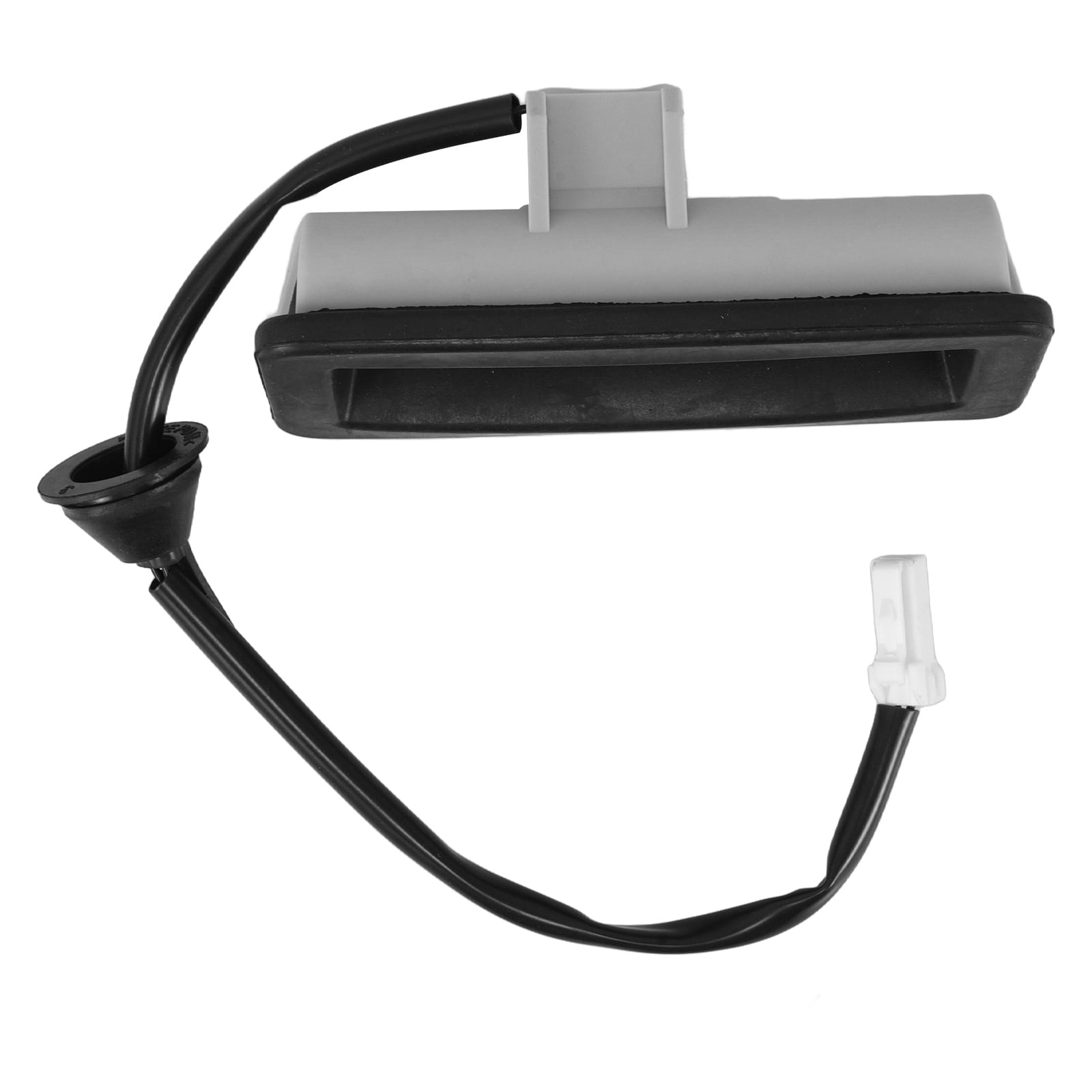 MLINS Car Trunk Release Button for Tailgate Switch Handle Black ABS ...
