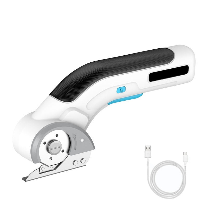 Electric Tailor Scissors Cutting Fabric Leather Portable Tailoring ...