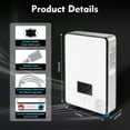 Electric Tankless Instant Hot Water Heater for Shower Adjustable ...