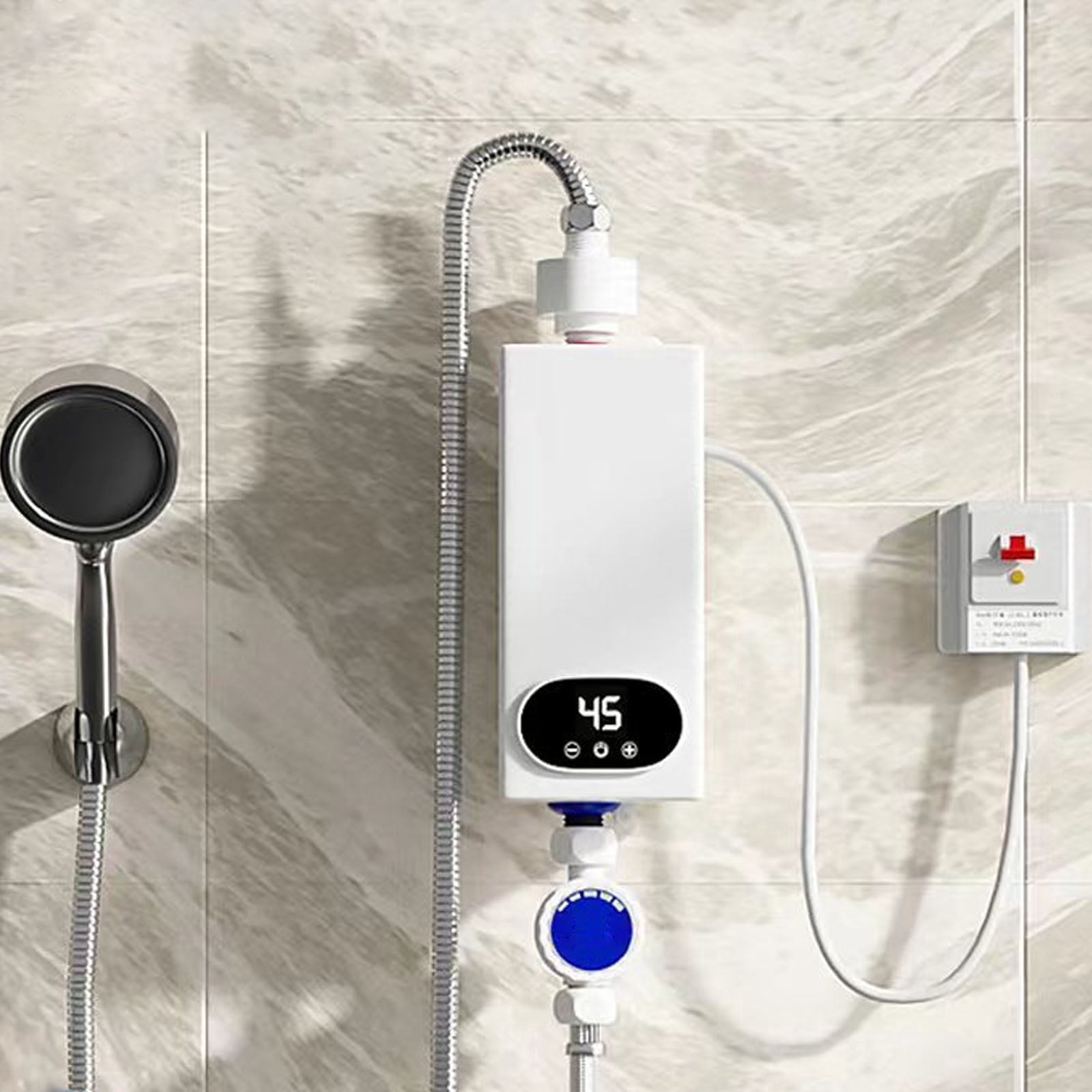 Electric Tankless Water Heater, 5500W Instant Electric Water Heater ...