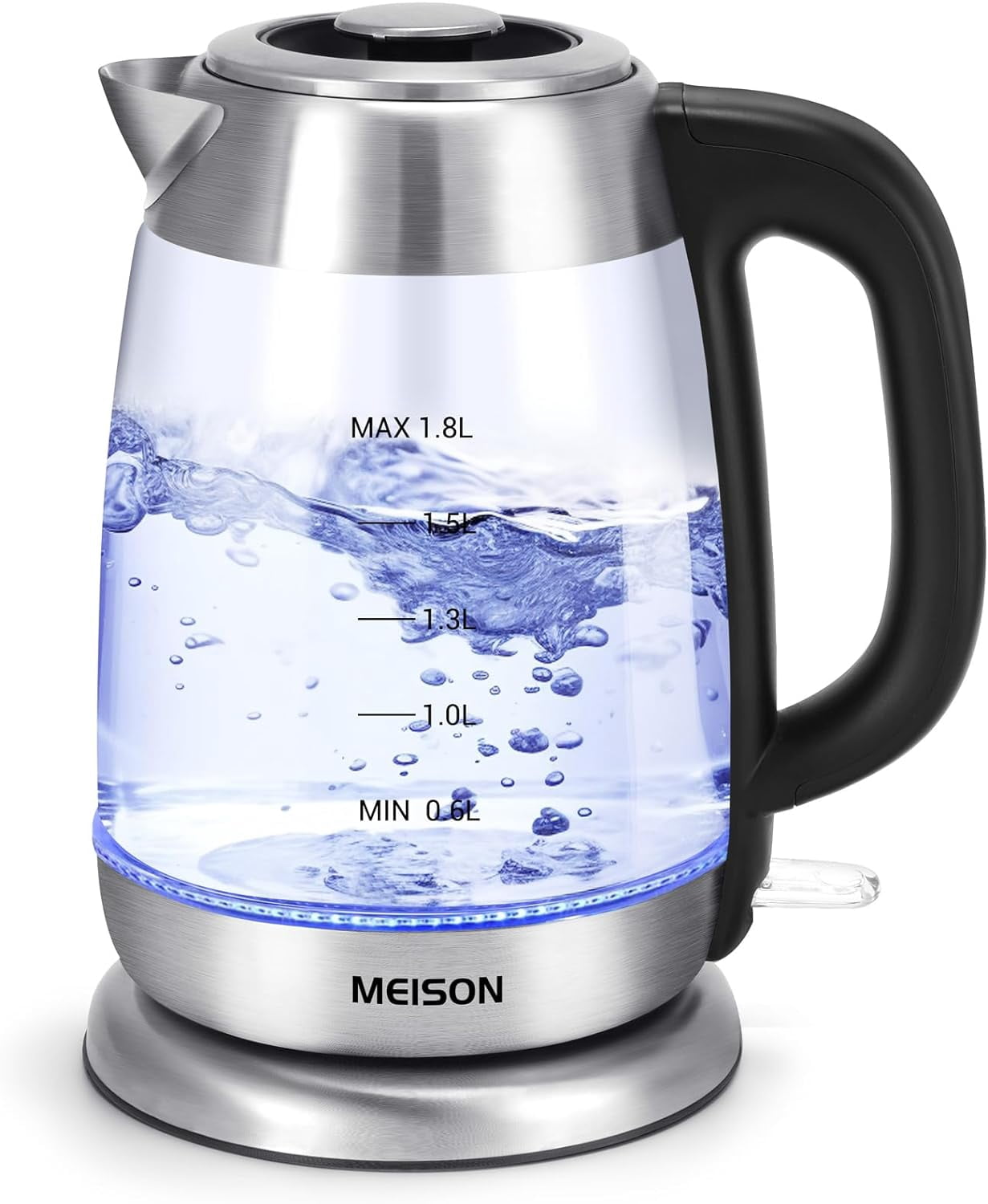 Electric Tea Kettles Glass for Boiling Water, Speed-Boil Electric ...