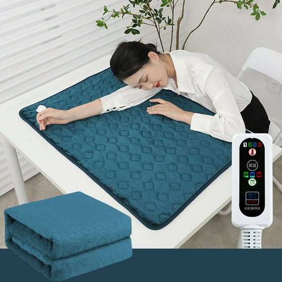 Electric Throw Heated Blanket, Auto Shut-Off, Fast Heating, Warm and ...