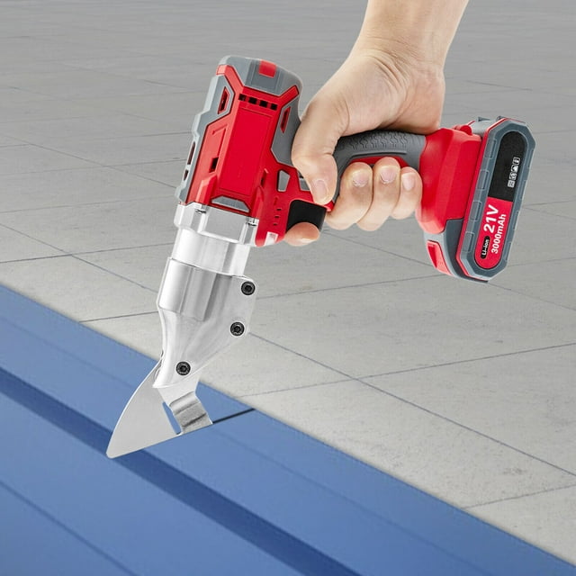 Electric Tin Snips,Sheet Metal Cutter Scissors 600W Heavy Duty Cutter ...