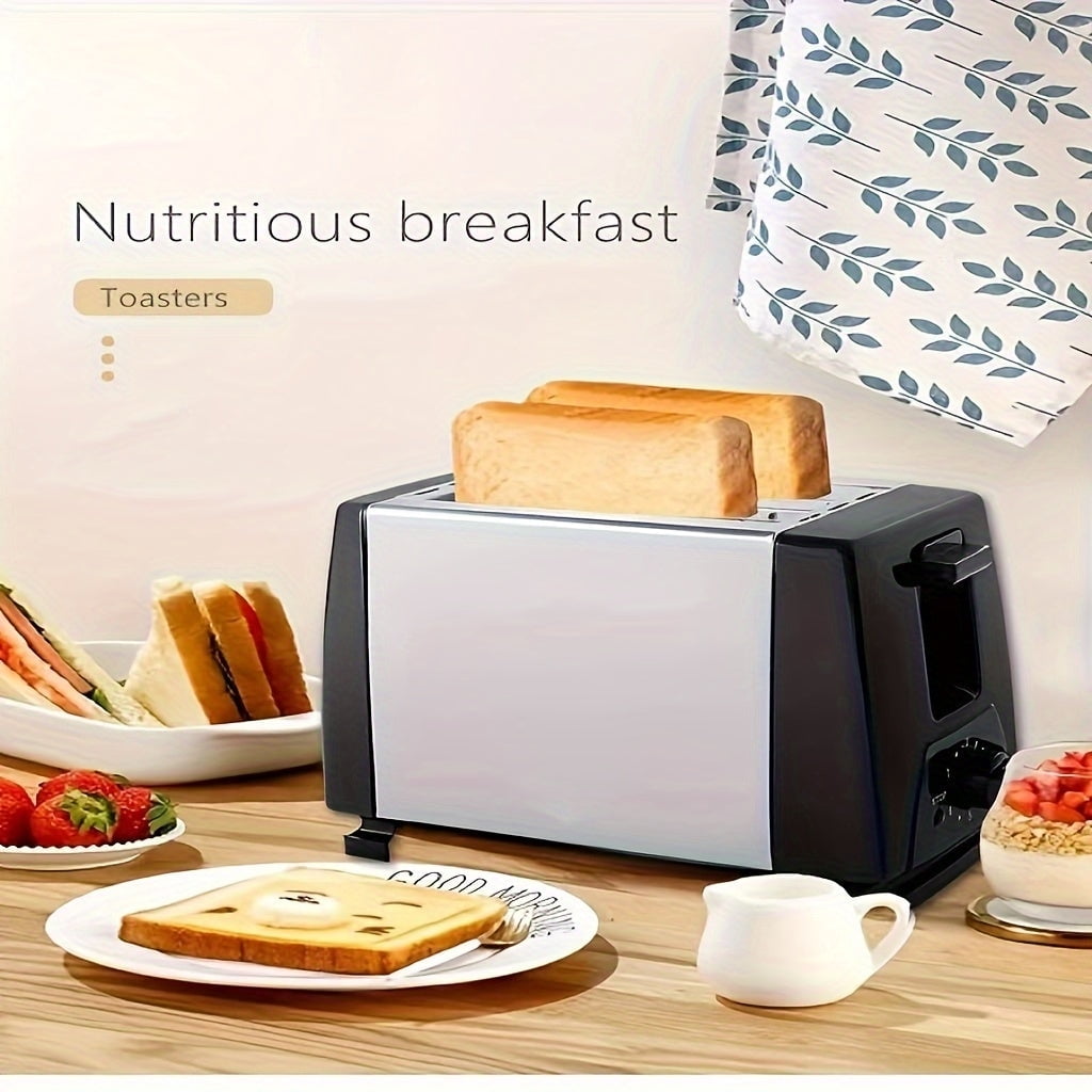 Electric Toaster, 2 Slice Toaster, Home Use Automatic Breakfast Machine ...
