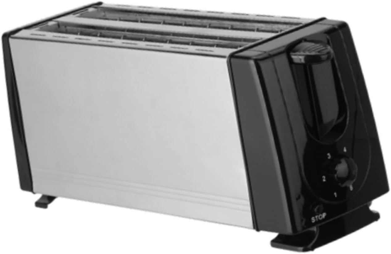 Electric Toaster Breakfast Maker Machine 4 Slices US Plug Adjustable ...