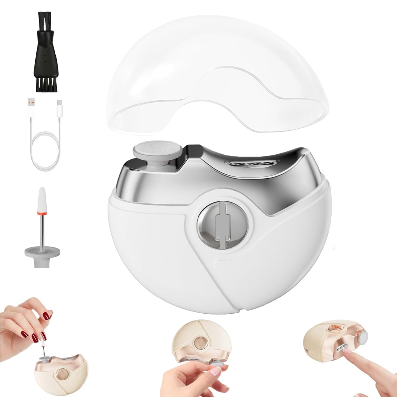 Electric Toe Nail Clipper for Seniors – 2026 New 3-in-1 Electric ...