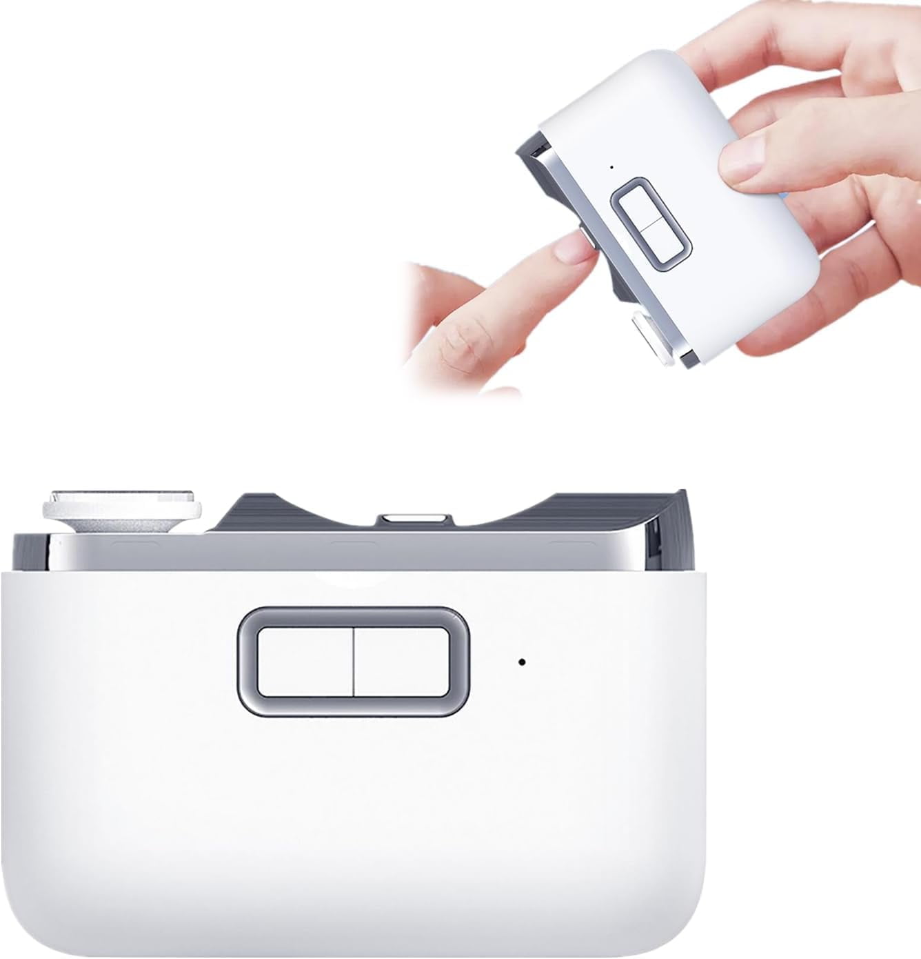 Electric Toenail Clipper, Electric Nail Clipper, 2-in-1 Cutting and ...