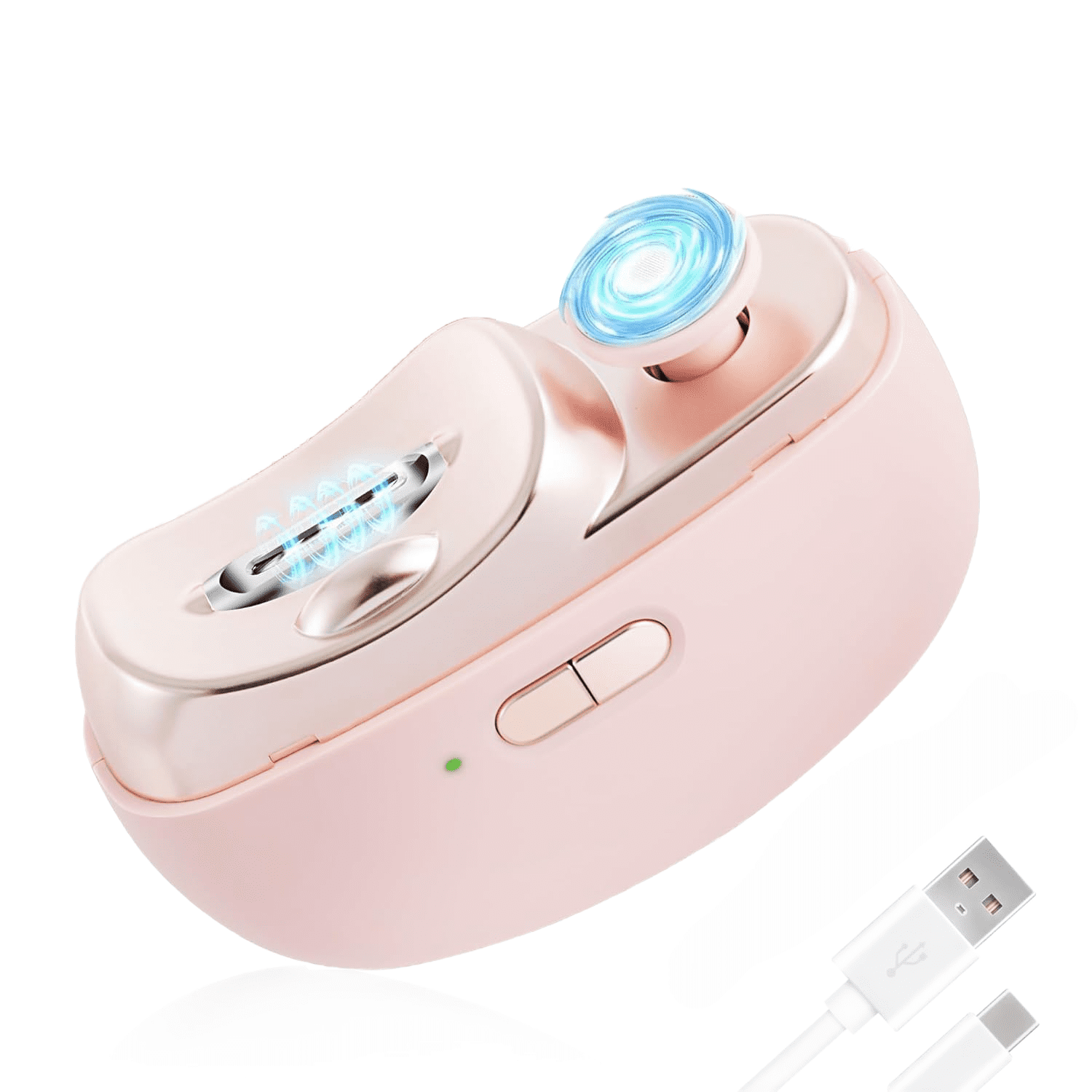 Electric Toenail Clippers for Seniors, Rechargeable Nail Trimmer with ...
