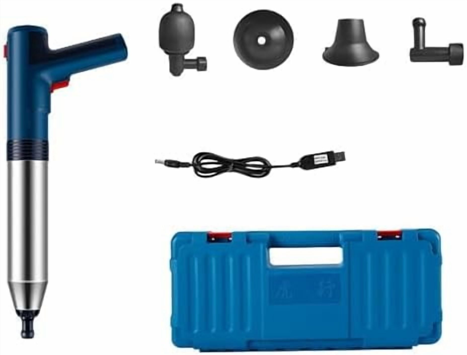 Electric Toilet Plunger, Automatic Plunger for Bathroom Kitchen Floor ...