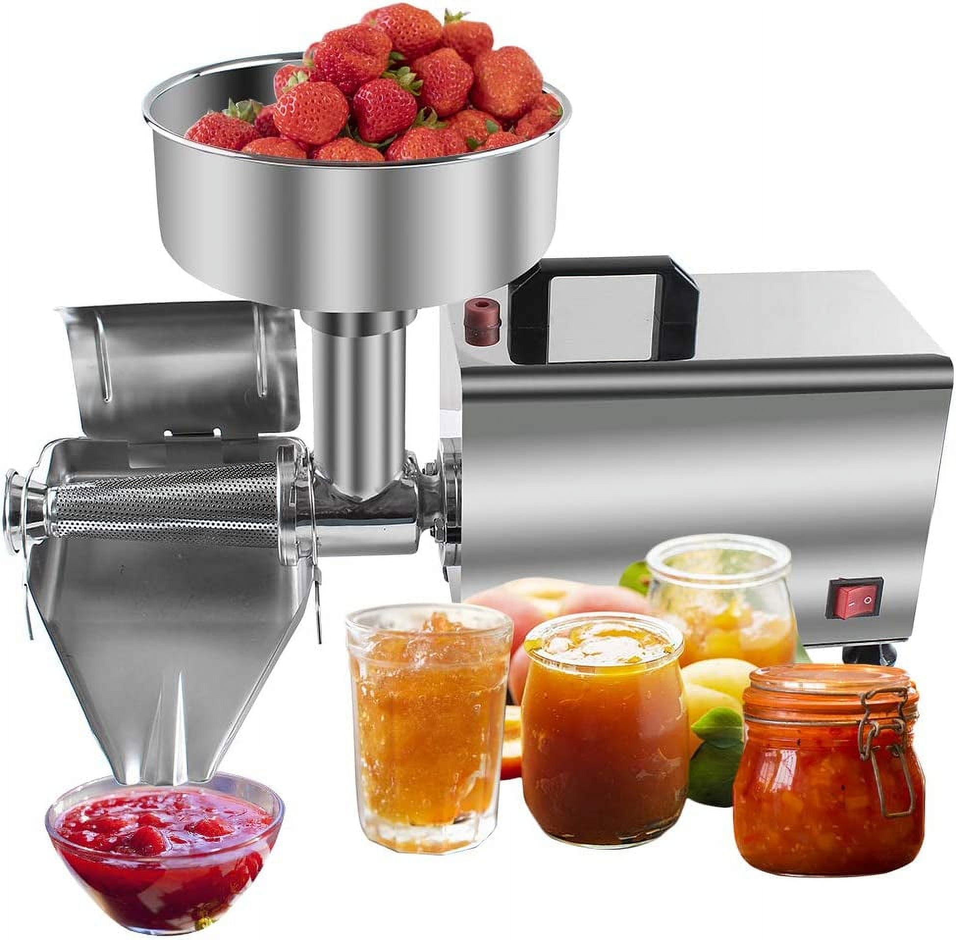 Electric Tomato Strainer Machine 110V Stainless Steel Food Milling ...