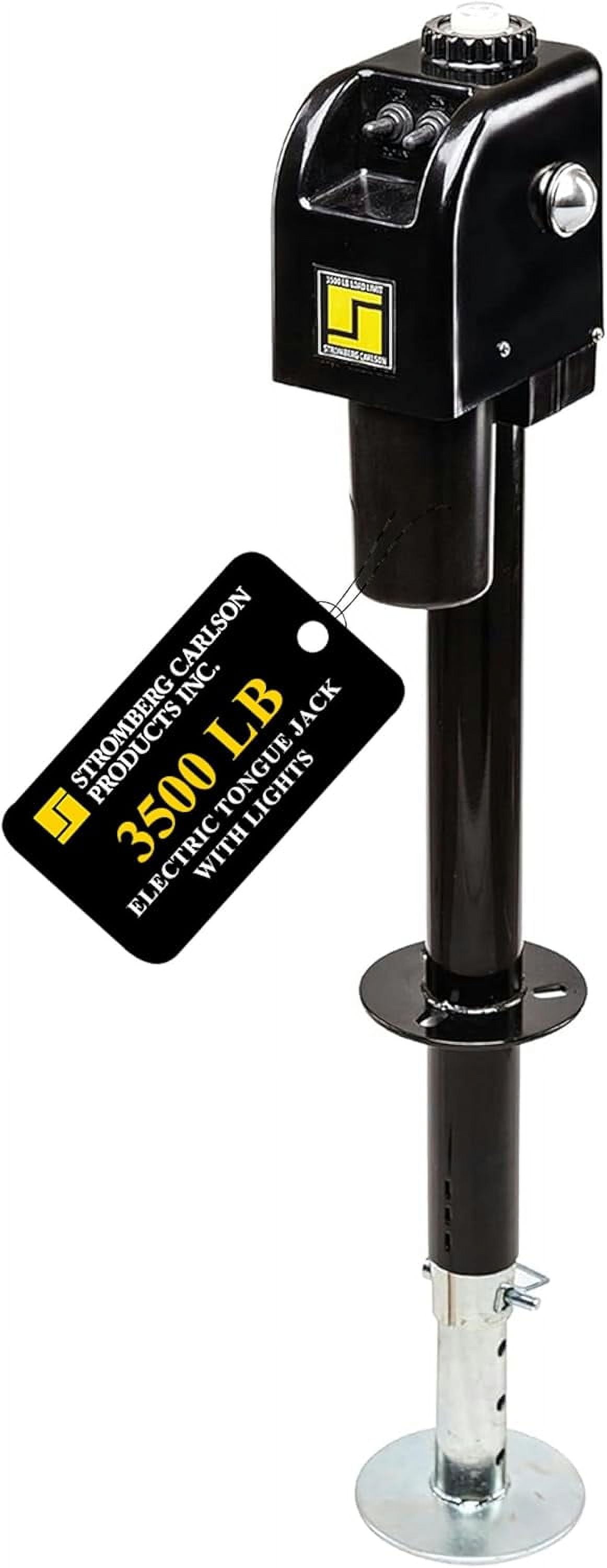 Electric Tongue Jack - Heavy Duty Jack with Motor Protection, 18 ...