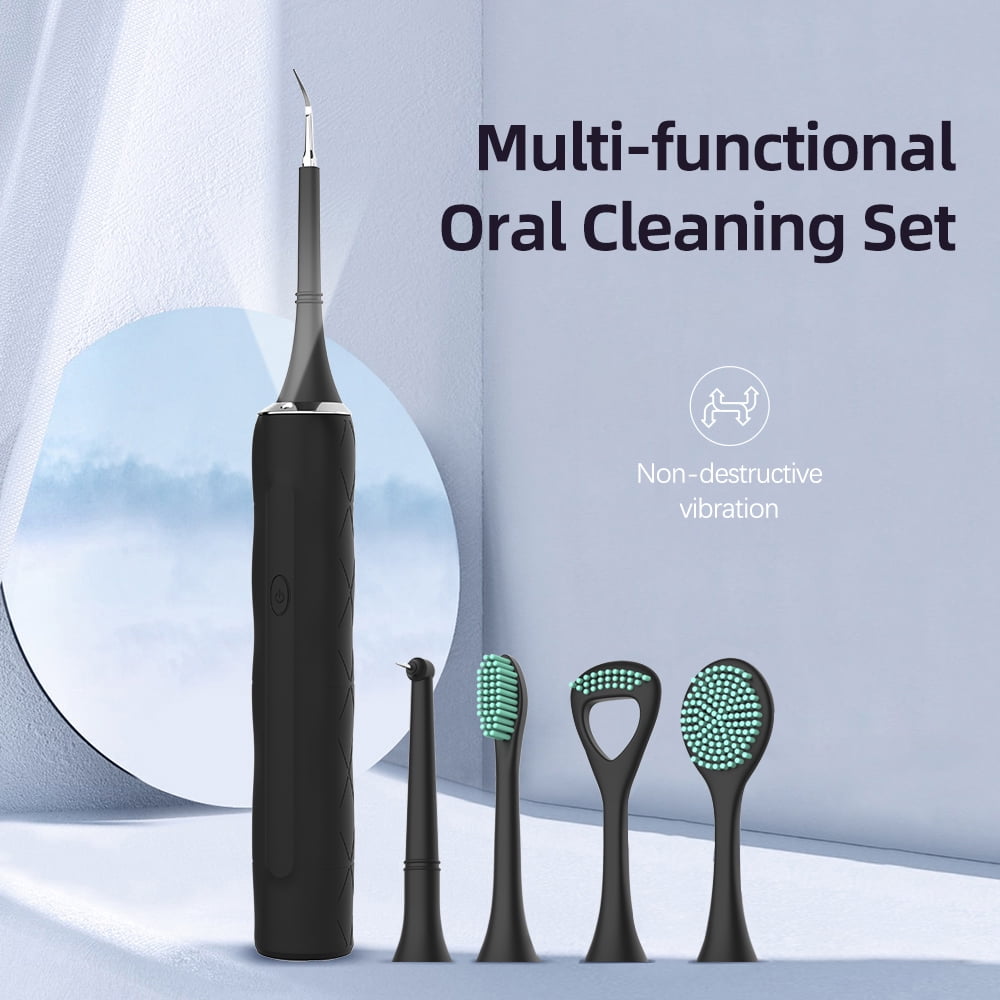 Electric Toothbrush with Flosser, 2 in 1 Toothbrush and Flosser Combo ...