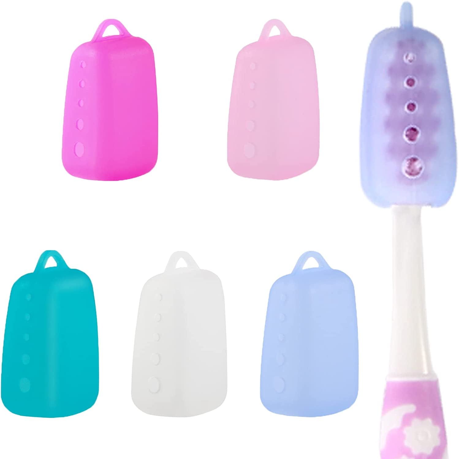 Electric Toothbrush Head Cover, 5 Pack Toothbrush Covers Caps for ...