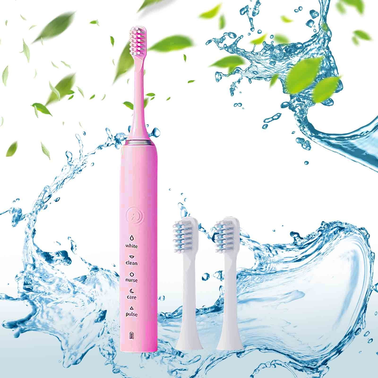 Electric Toothbrush High Frequency Sonic Vibration 32000 RPM | 6 ...