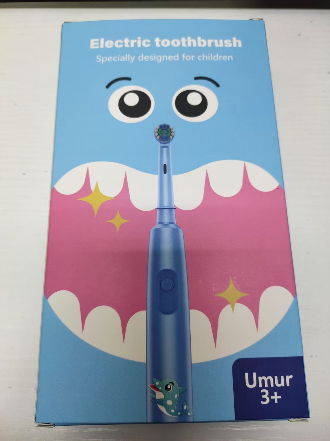 Electric Toothbrush for Kids with Timer and 2 Brush Heads, Sonic Smart ...