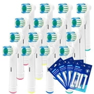 Vibeey Electric Toothbrush Replacement Heads, 16 Pack Compatible with ...
