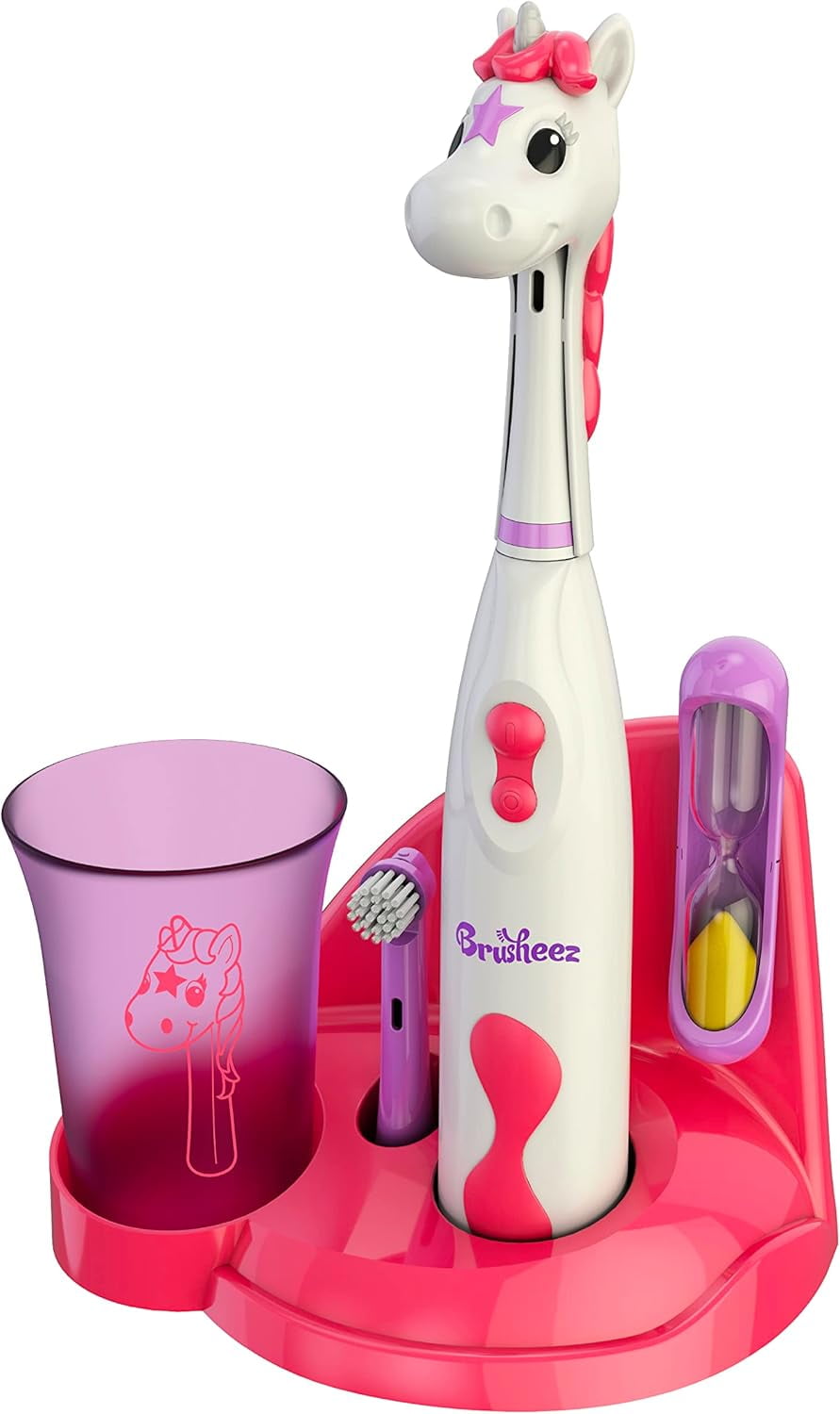 Electric Toothbrush Set - Safe & Effective for Ages 3+ - Parent Tested ...