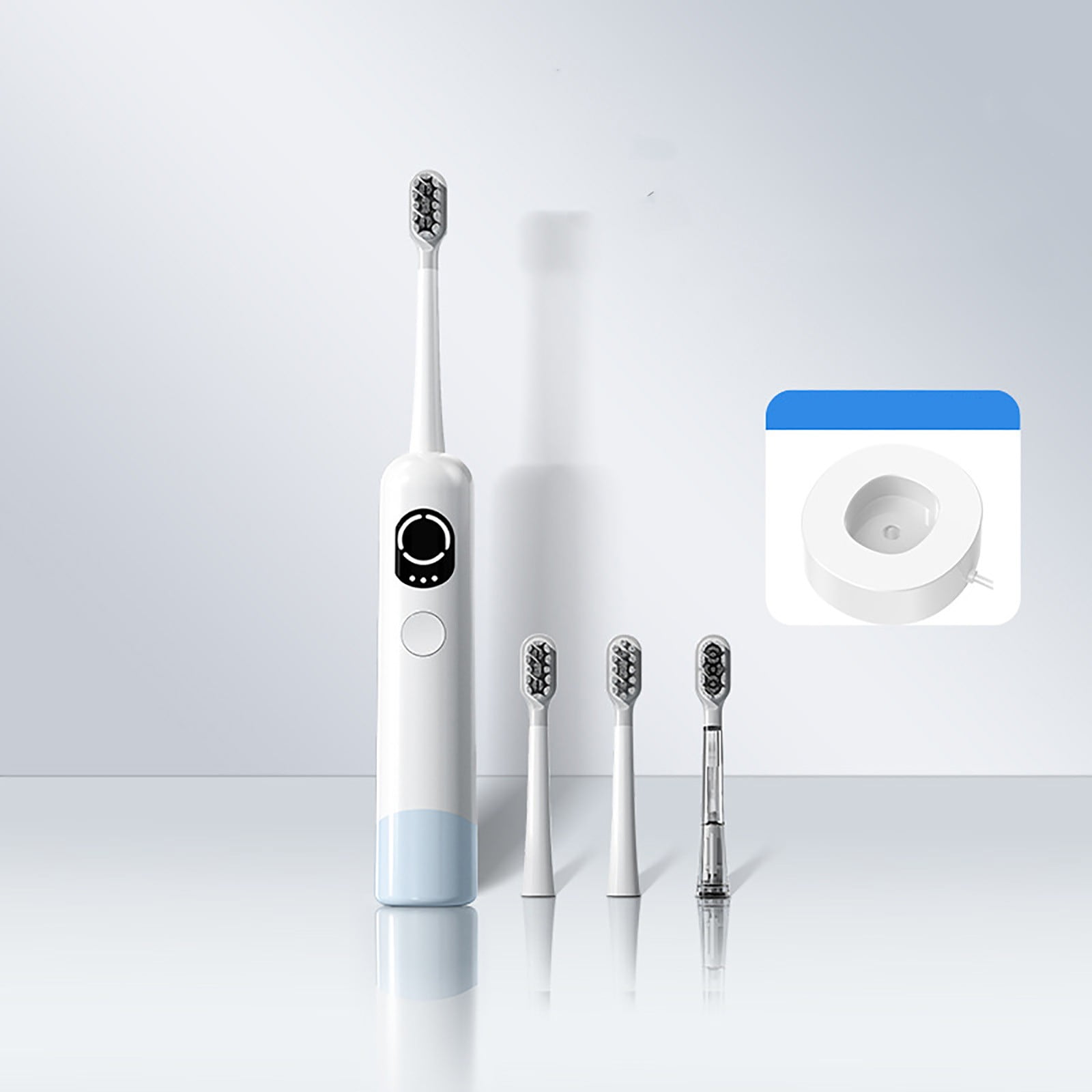 Electric Toothbrush | Soft Bristle Rechargeable Sonic Toothbrush for ...