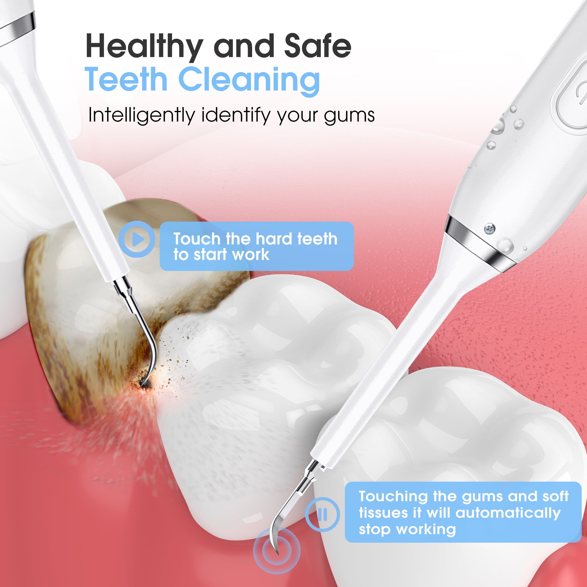 Electric Toothbrush for Teeth Tartar Remover, Dental Calculus Remover ...