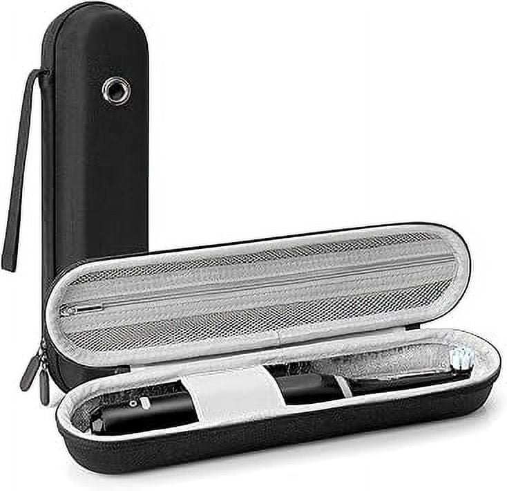 Electric Toothbrush Travel Case with Pocket for Charger, Compatible ...
