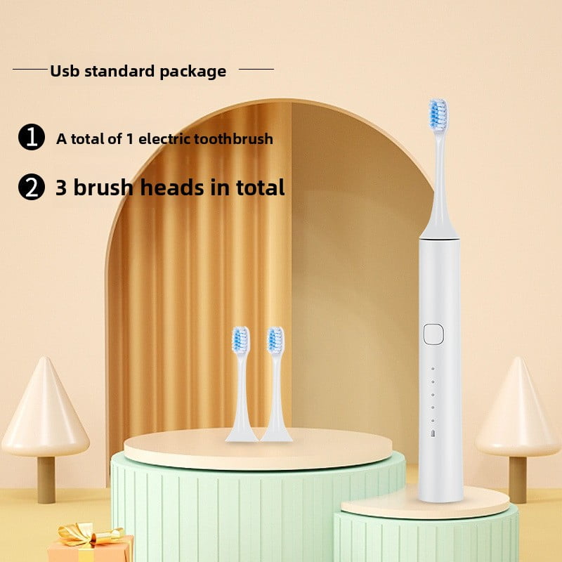 Electric Toothbrush for Students and Adults, Waterproof, Rechargeable ...