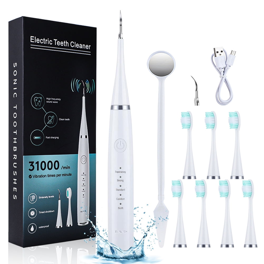 Electric Toothbrush with Water Dental Flosser,Kepeak Between Tooth ...
