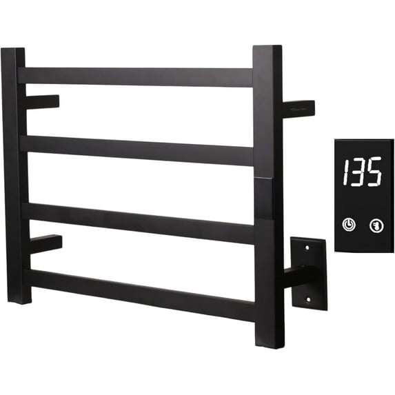 Electric Towel Warmer | Super Thin | with Timer & Temperature Multi ...