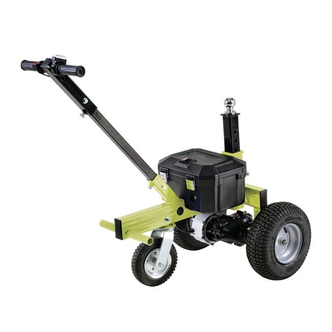 Motorized Electric Trailer Dolly, Green - Tow Cargo Mover Carrier ...