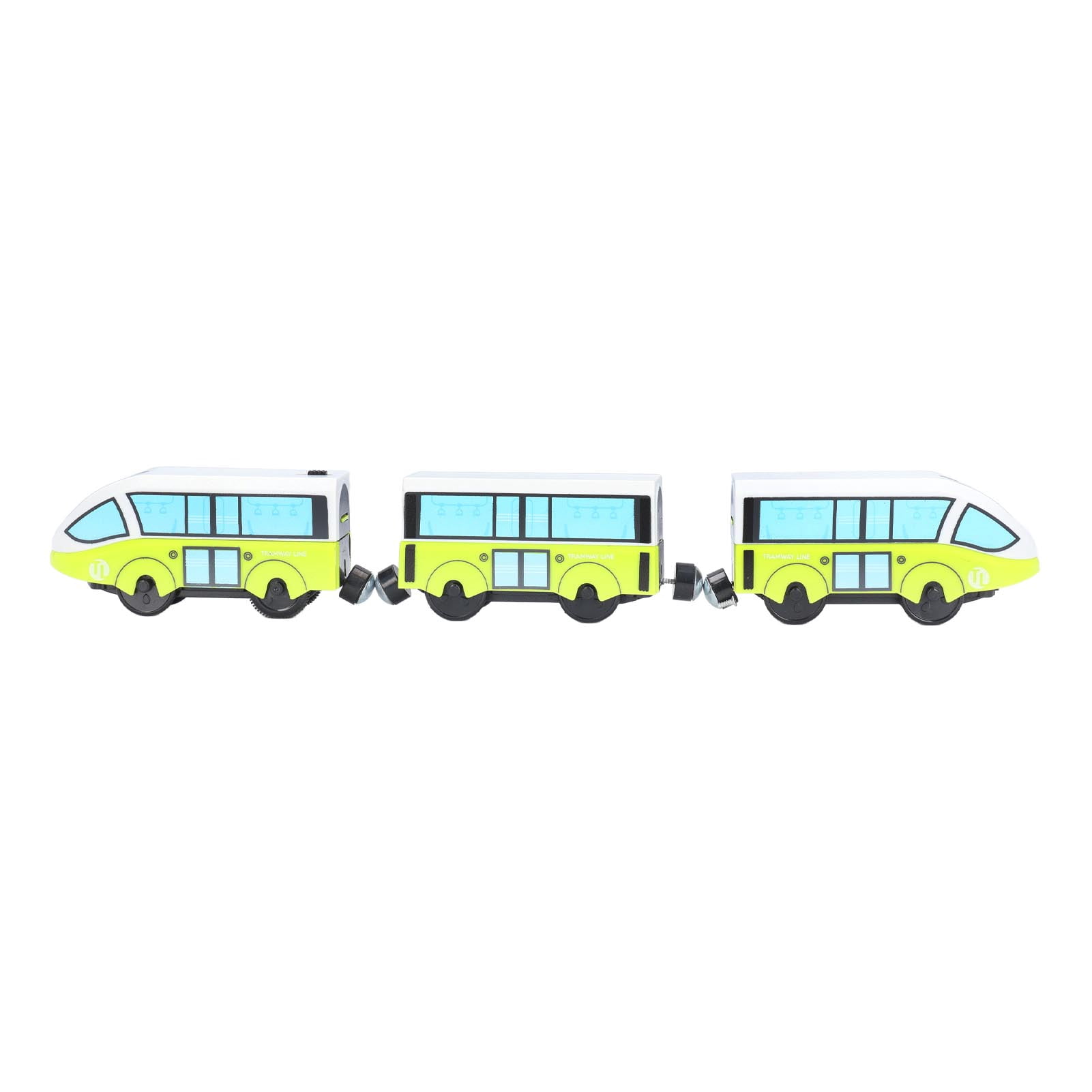 Electric Train Set Educational Adsorption Connection Battery Operated ...