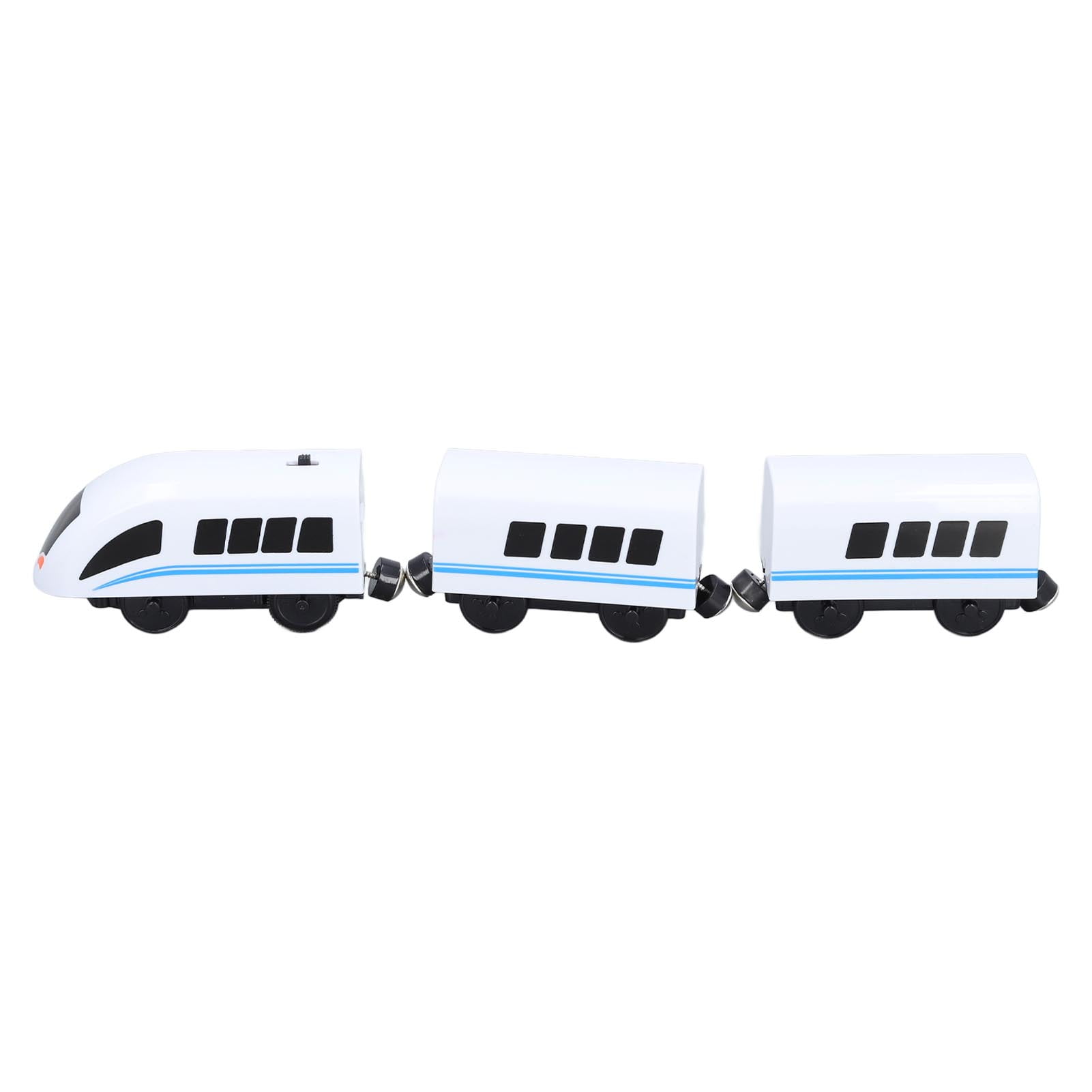 Electric Train Set Educational Adsorption Connection Battery Operated ...